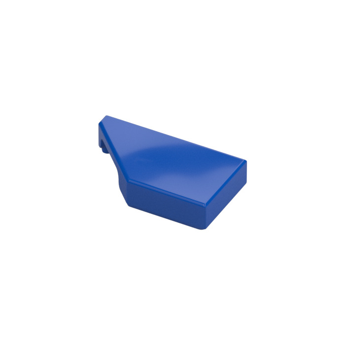 LEGO Blue Tile 1 x 2 45° Angled Cut Left (5091) | Brick Owl
