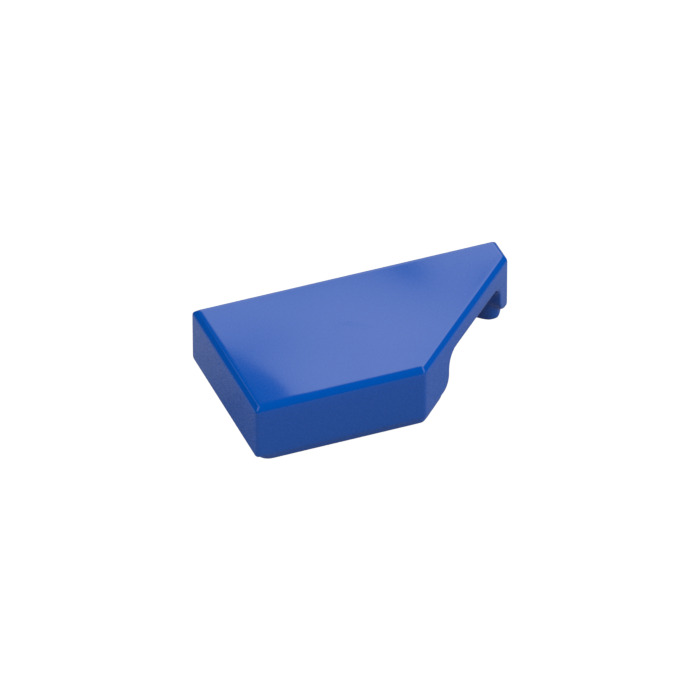 LEGO Blue Tile 1 x 2 45° Angled Cut Right (5092) | Brick Owl