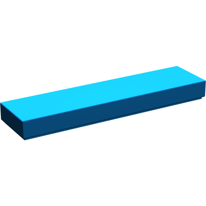 LEGO Blue Tile 1 x 4 (2431 / 35371) | Brick Owl - LEGO Marketplace