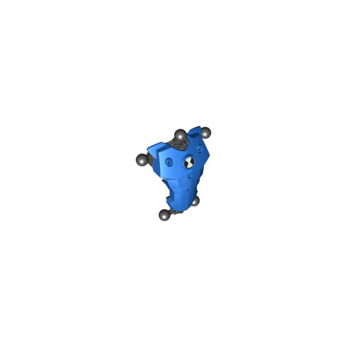 LEGO Torso Cover with Ben 10 Omnitrix Symbol with Black Beam Torso ...