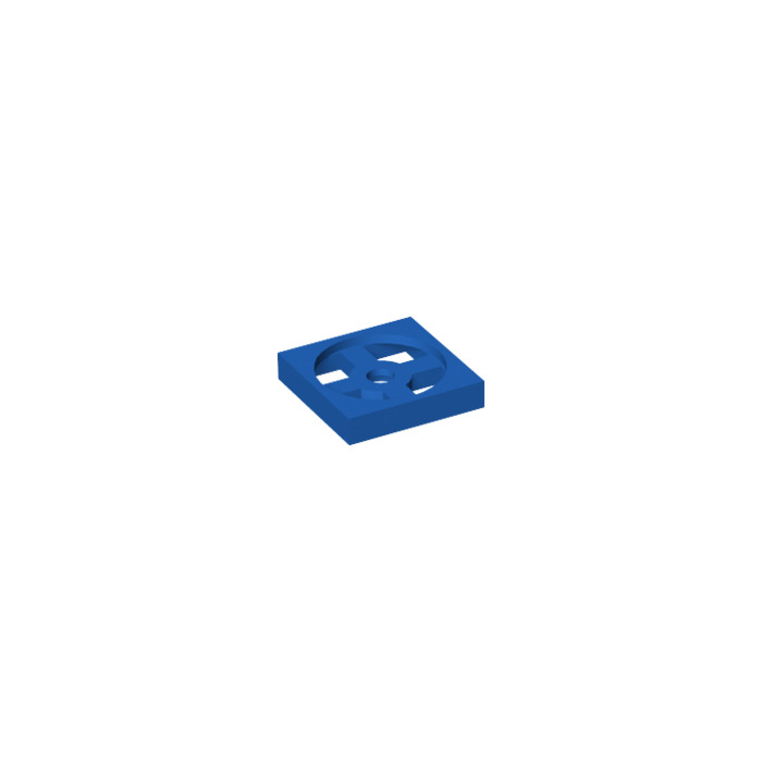 LEGO Blue Turntable 2 x 2 Plate Base (3680) | Brick Owl - LEGO Marketplace