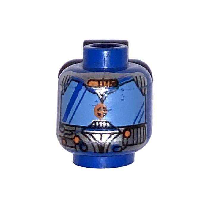 LEGO Blue UFO Droid Blue Head (3626) | Brick Owl - LEGO Marketplace
