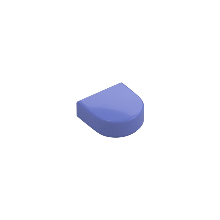 LEGO Blue Violet Tile 1 x 1 Half Oval (24246 / 35399) | Brick Owl