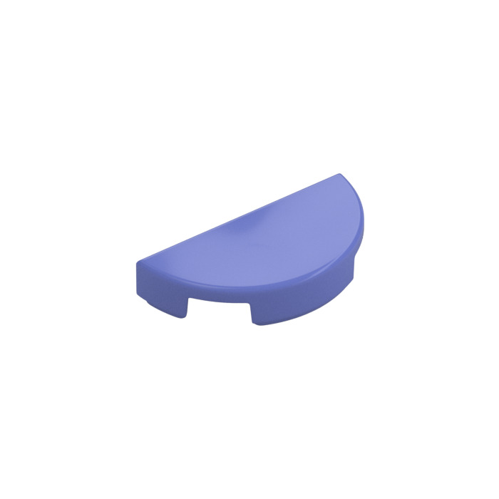 LEGO Blue Violet Tile 1 x 2 Half Circle (1748) | Brick Owl - LEGO ...