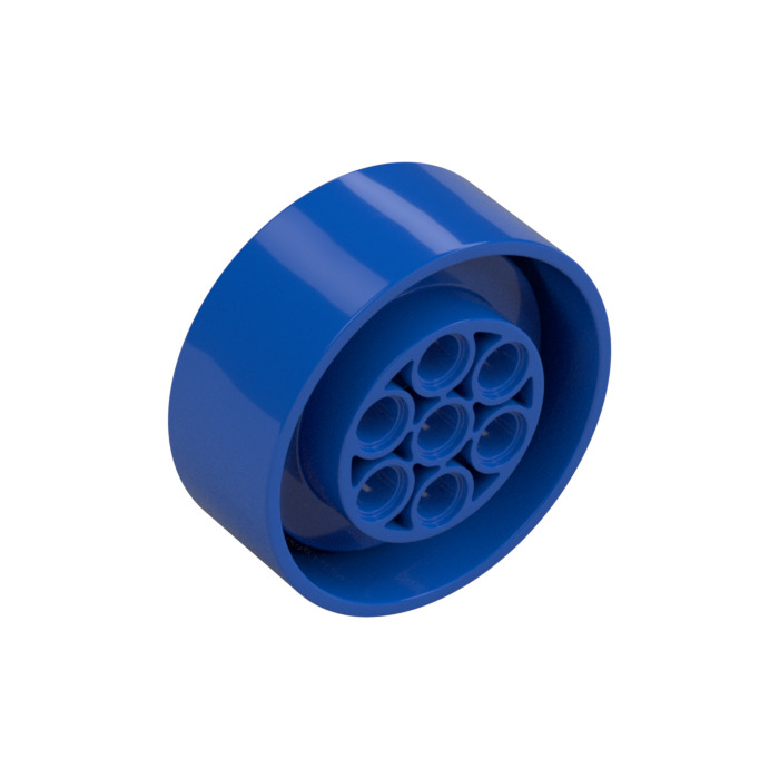 LEGO Blue Wheel 5 x 5 x 2 (7233 / 68327) | Brick Owl