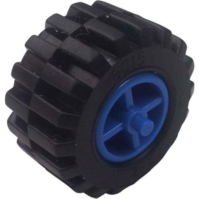 LEGO Wheel Centre Wide with Stub Axles with Tire 21mm D. x 12mm ...