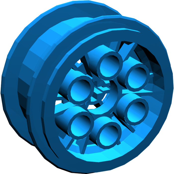 LEGO Blue Wheel Rim Ø20 x 30 (6582) | Brick Owl - LEGO Marketplace