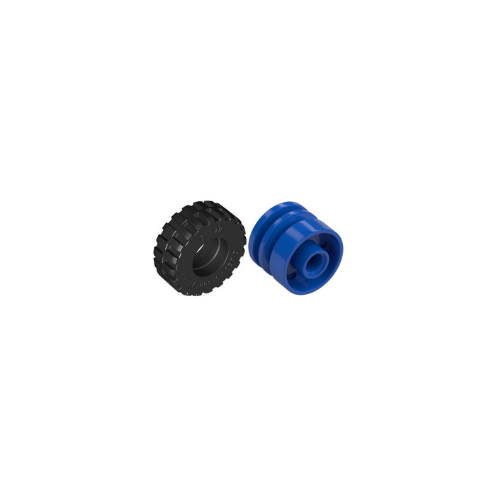 LEGO Blue Wheel with Tire 37 x 14 | Brick Owl - LEGO Marketplace