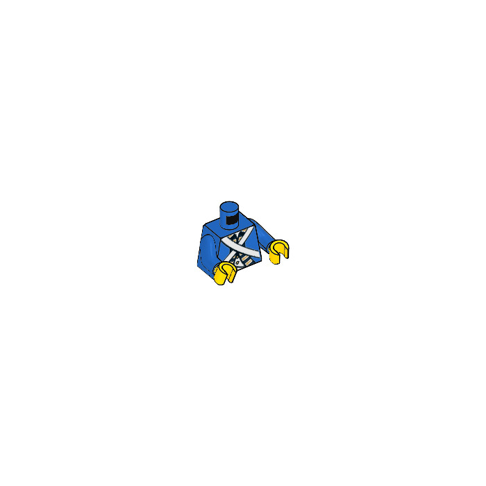 LEGO Bluecoat Soldier Minifig Torso (973 / 76382) | Brick Owl - LEGO ...