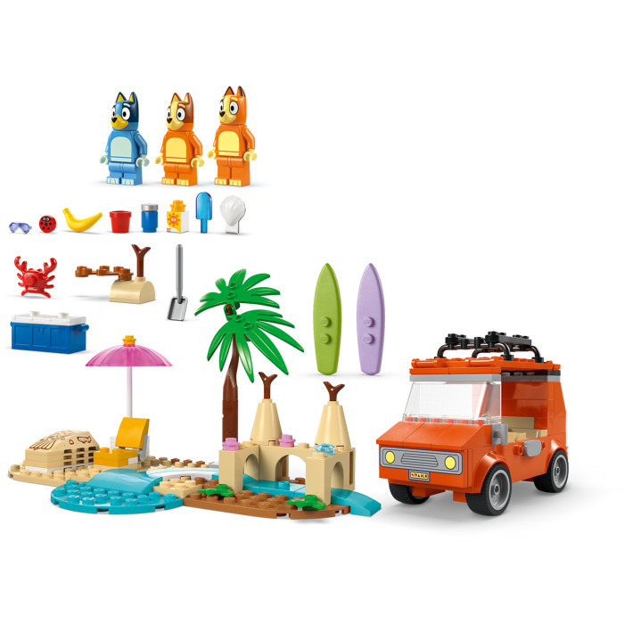 LEGO Bluey's Beach & Family Car Trip Set 11202 | Brick Owl - LEGO ...
