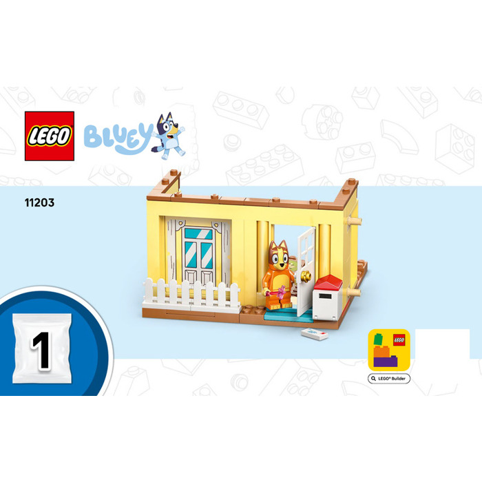 LEGO Bluey's Family House Set 11203 Instructions | Brick Owl - LEGO ...