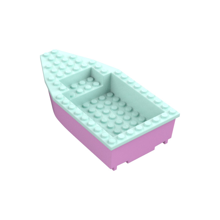LEGO Boat 8 x 16 x 3 with Light Aqua Top (28925) Inventory | Brick Owl ...