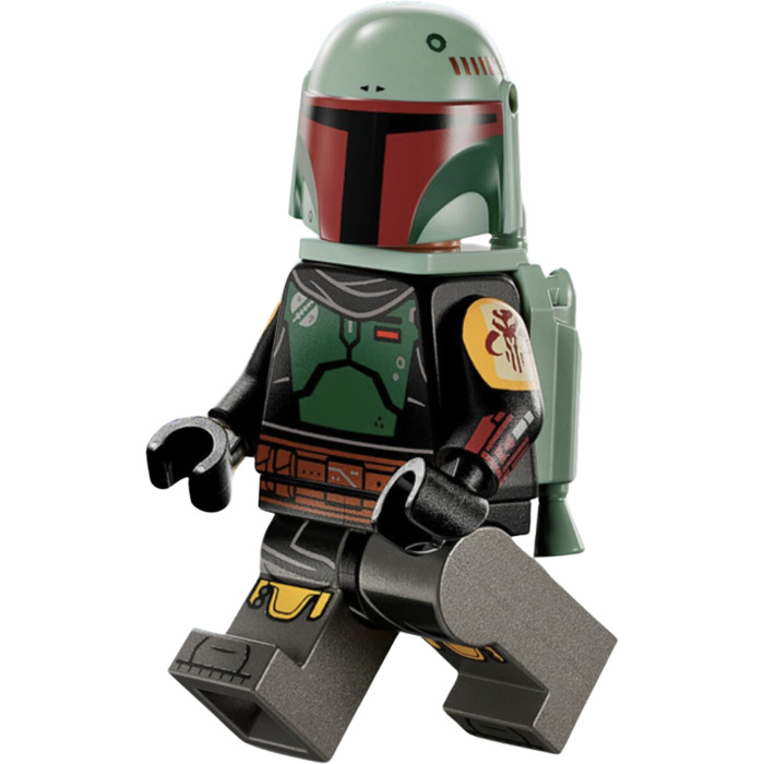 LEGO Boba Fett with Repainted Beskar Armor Minifigure | Brick Owl ...
