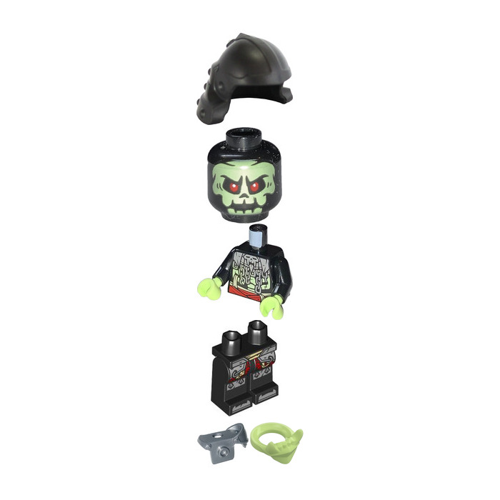 LEGO Bone Knight with Helmet Minifigure | Brick Owl - LEGO Marketplace