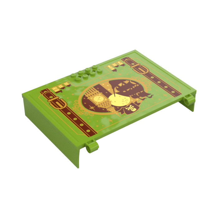 LEGO Book Cover Half with Hinges with Big Ben Clock and Straps (65196 / ...