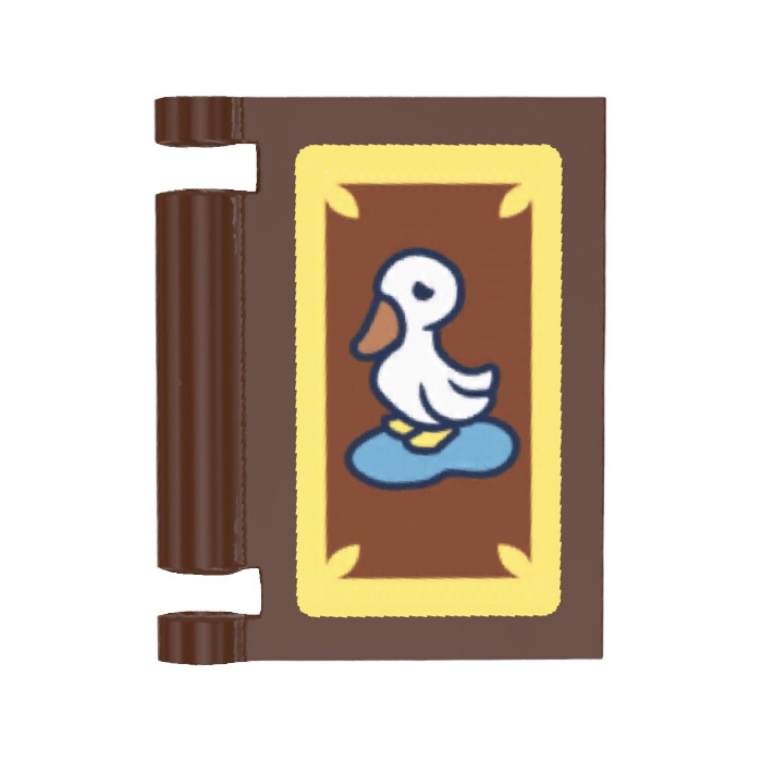LEGO Book Cover with Duck in Puddle Sticker | Brick Owl - LEGO Marketplace