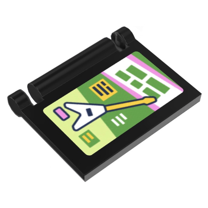 LEGO Book Cover with Guitar Book Sticker (24093) | Brick Owl - LEGO ...