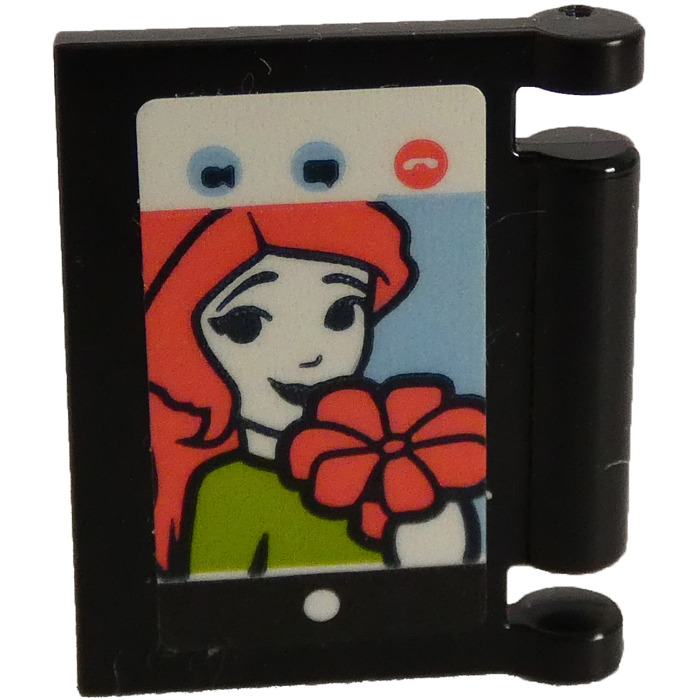 LEGO Book Cover with Selfie of a Woman with Flower Sticker (24093 ...