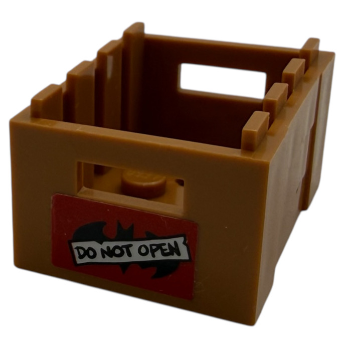 LEGO Box 3 x 4 with Batman Logo and Black 'DO NOT OPEN' Sticker (30150 ...