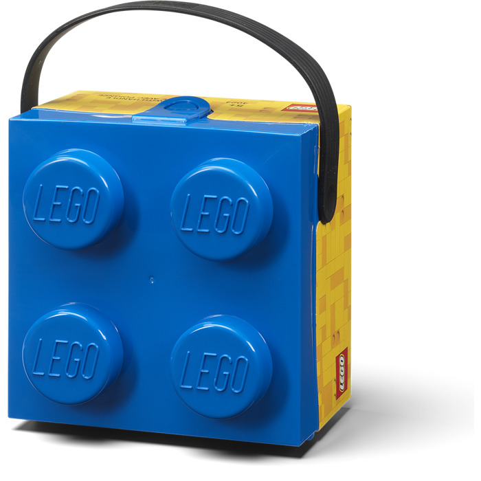 LEGO Box with Handle Blue (5007270) | Brick Owl - LEGO Marketplace