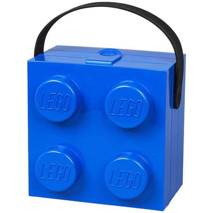 LEGO Box with Handle Blue (5007270) | Brick Owl - LEGO Marketplace
