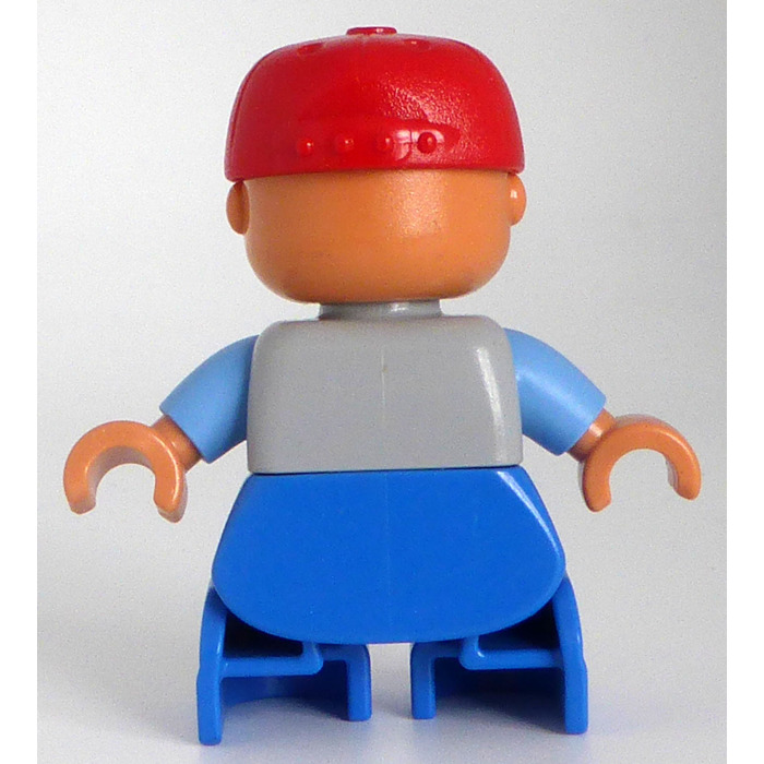LEGO Boy with "8" Top and Blue Legs Duplo Figure | Brick Owl