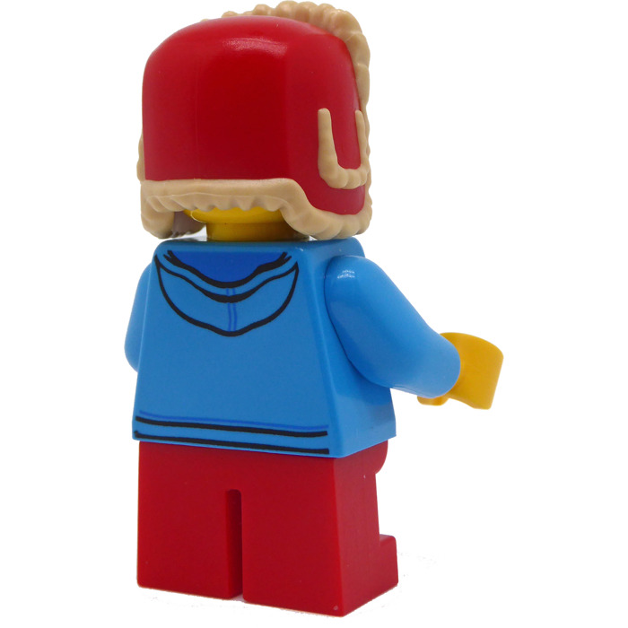 LEGO Boy with Azure Hoodie and Ushanka Hat Minifigure | Brick Owl ...