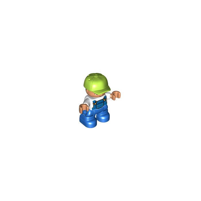 LEGO Boy with Blue Overalls Duplo Figure | Brick Owl