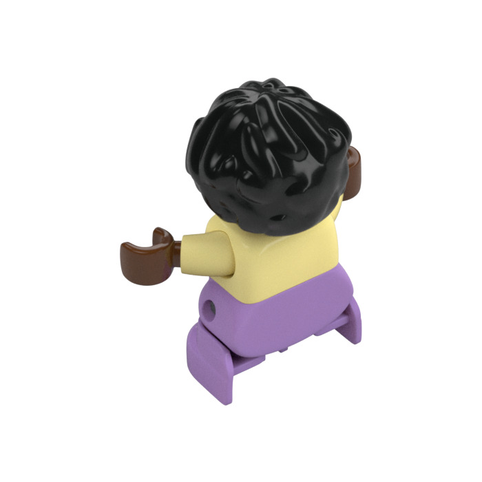 LEGO Boy with Bright Light Yellow Top with Sunflower Lanyard Duplo ...