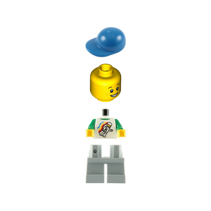 LEGO Boy with Cap Minifigure | Brick Owl - LEGO Marketplace