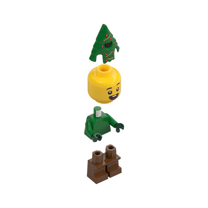 LEGO Boy with Christmas Tree Costume Minifigure | Brick Owl