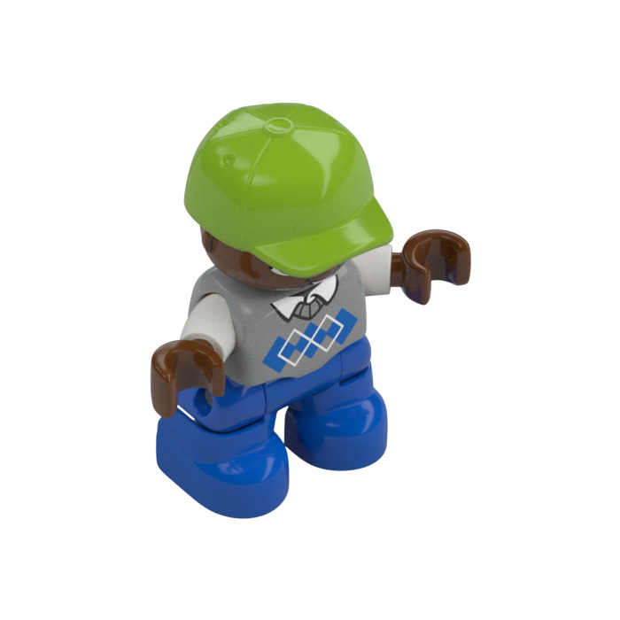 LEGO Boy with Gray Sweater Vest Duplo Figure | Brick Owl - LEGO Marketplace