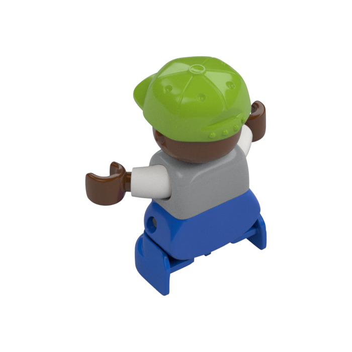 LEGO Boy with Gray Sweater Vest Duplo Figure | Brick Owl - LEGO Marketplace