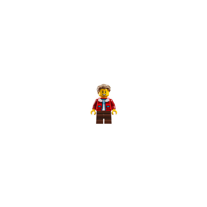 LEGO Boy with Red Jacket Minifigure | Brick Owl - LEGO Marketplace