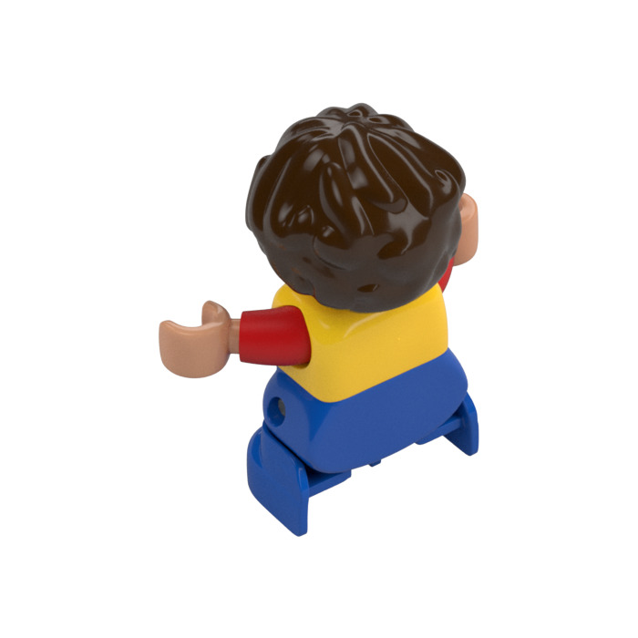 LEGO Boy with Yellow Life Vest Duplo Figure | Brick Owl - LEGO Marketplace