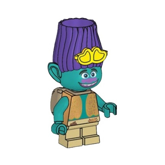 LEGO Branch with Backpack and Sunglasses Minifigure | Brick Owl