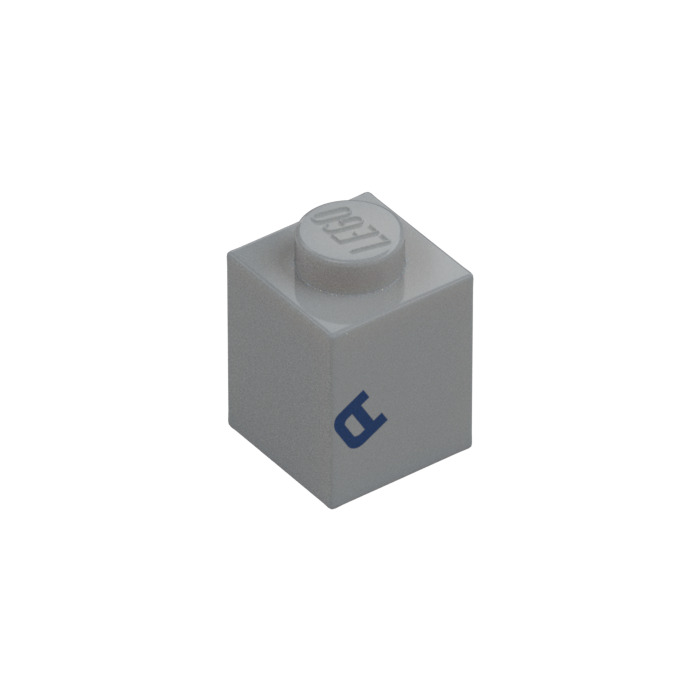 LEGO Brick 1 x 1 with Dark Blue 'A' (3005) | Brick Owl - LEGO Marketplace