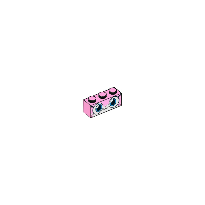 LEGO Brick 1 x 3 with Unikitty Face (3622 / 38880) | Brick Owl - LEGO ...