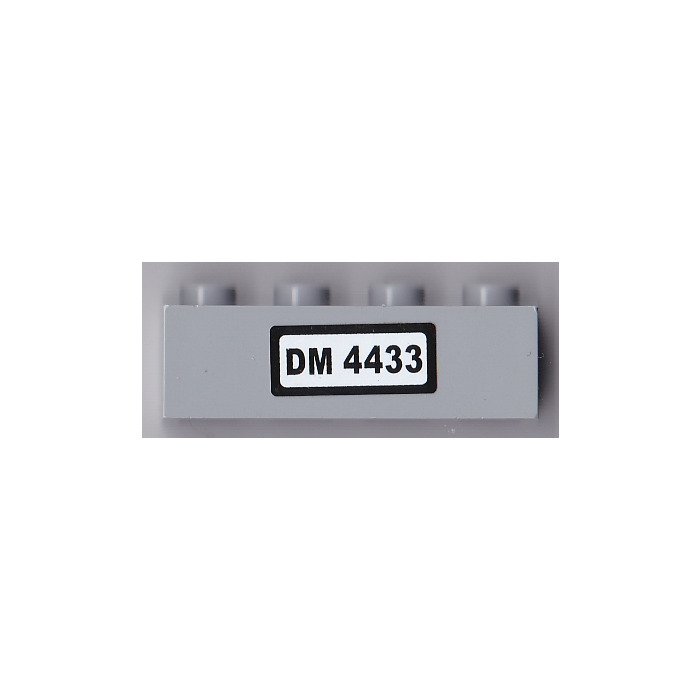 LEGO Brick 1 x 4 with 'DM 4433' Sticker (3010) | Brick Owl - LEGO ...