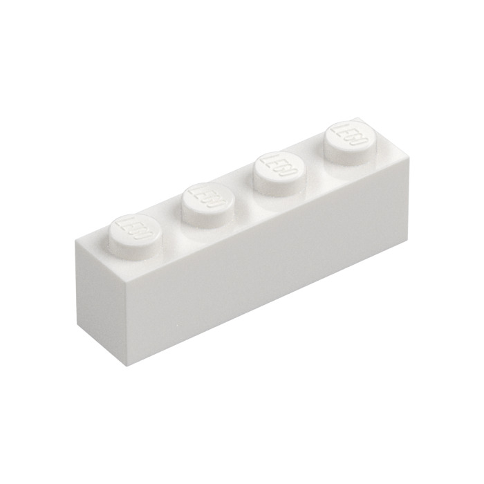 LEGO Brick 1 x 4 with Orange Markings (3010 / 108446) | Brick Owl - LEGO Marketplace