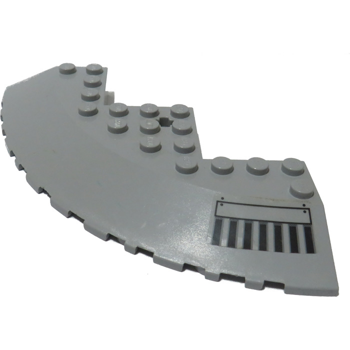 LEGO Brick 10 x 10 Round Corner with Tapered Edge with Small Vent ...