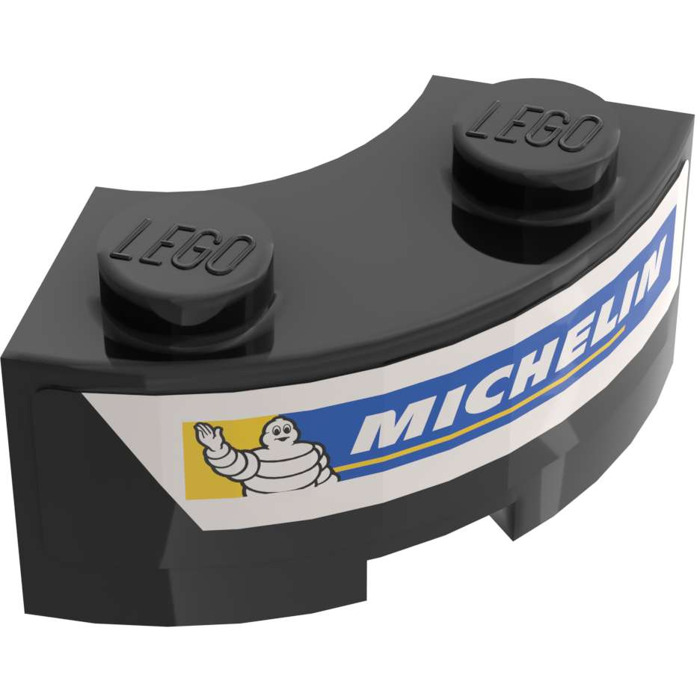 LEGO Brick 2 x 2 Round Corner with Stud Notch and Reinforced Underside ...