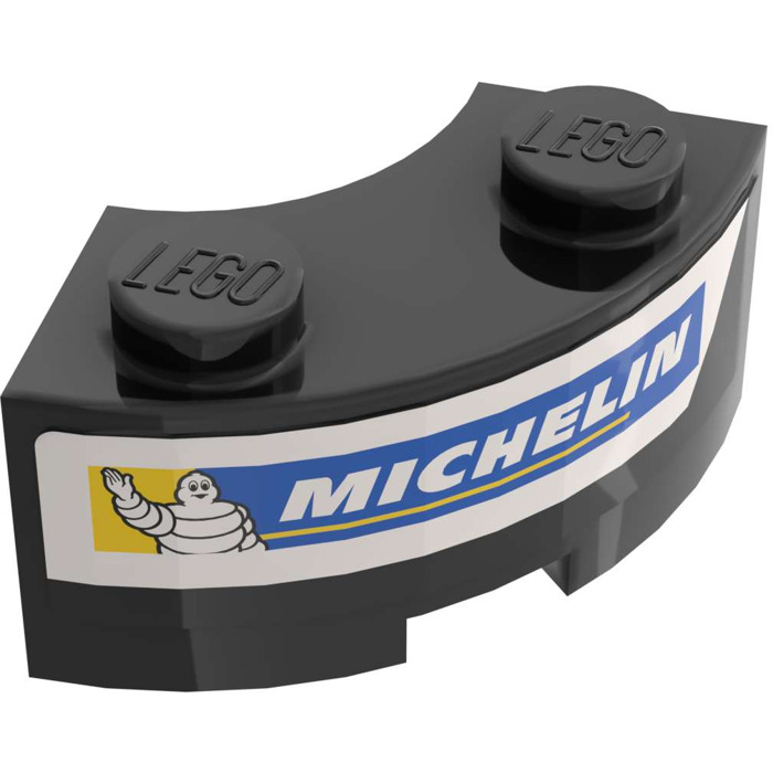 LEGO Brick 2 x 2 Round Corner with Stud Notch and Reinforced Underside ...