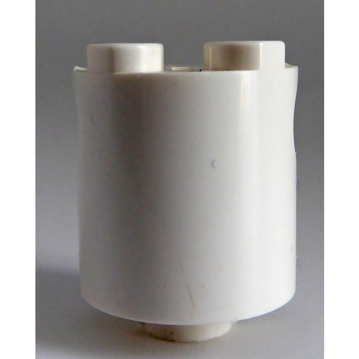 LEGO Brick 2 x 2 x 2 Round with Gray, Red, and Black Astromech Droid ...