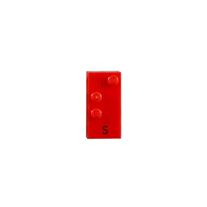 LEGO Brick 2 x 4 Braille with "S" (69409) | Brick Owl - LEGO Marketplace
