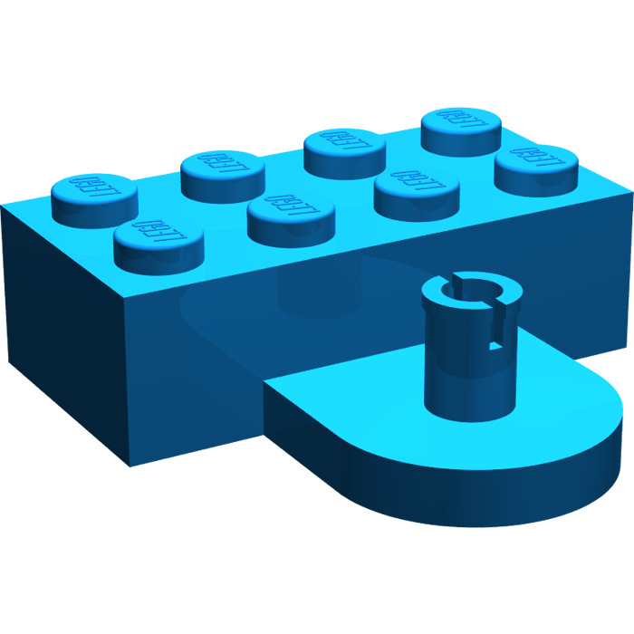 LEGO Brick 2 x 4 with Coupling, Male (4747) | Brick Owl - LEGO Marketplace