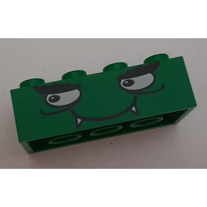 LEGO Brick 2 x 4 with Scary Smiling Face (3001) | Brick Owl - LEGO ...