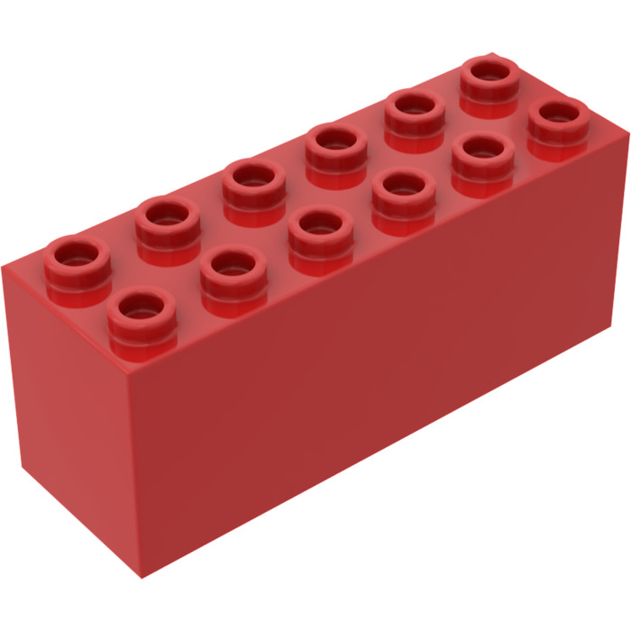 LEGO Brick 2 x 6 x 2 Weight with Split Bottom | Brick Owl