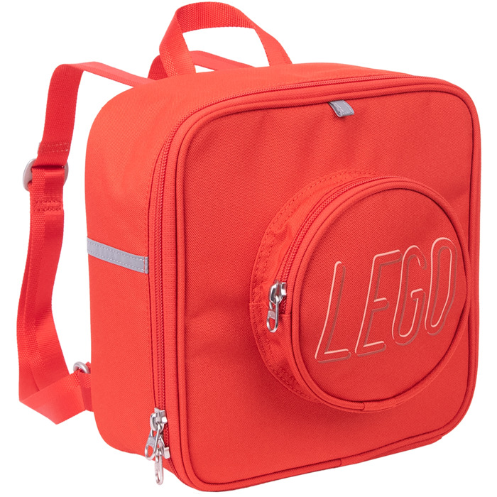 LEGO Brick Backpack 1 Stud Red (5006358) | Brick Owl - LEGO Marketplace