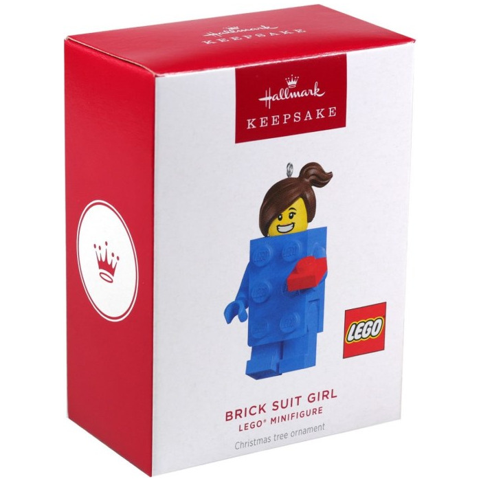LEGO Brick Suit Girl Keepsake Ornament (5009472) | Brick Owl - LEGO ...